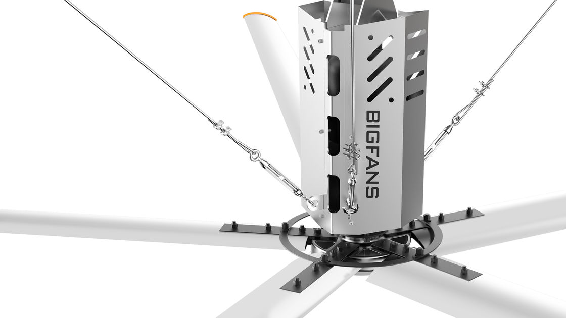 3.8m-7.3m Giant Warehouse Fans With Gearbox Motor For Revolutionizing ...