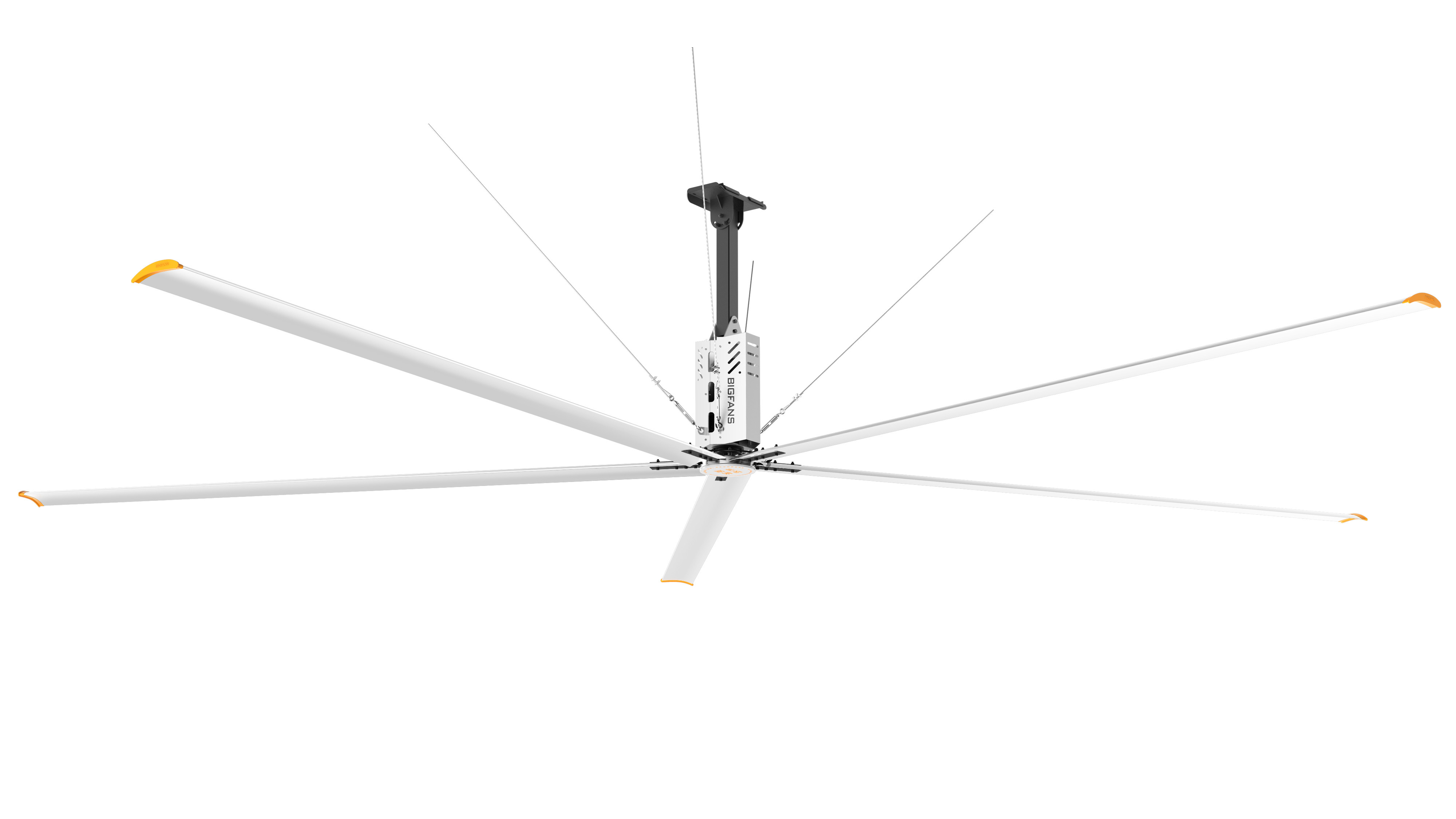 6m 20ft 6 Blades Industrial HVLS Fans Large Ceiling Fan For ...