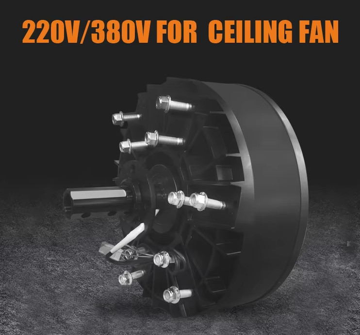 Industrial Automation Ceiling Fan Ac Motor 1.5kw Low Maintenance Pmsm ...